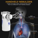 Portable Ultrasonic Nebulizer for Inhalation